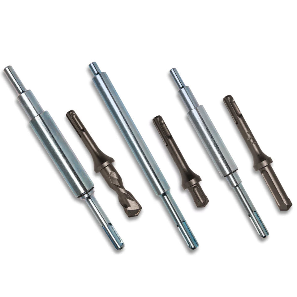 Set It FAST Drop-in Setting Tool and Stop Hammer Drill Bit Combination ...